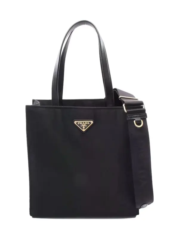 Prada Re-nylon Tessuto Satchel 2013-2026 - Black