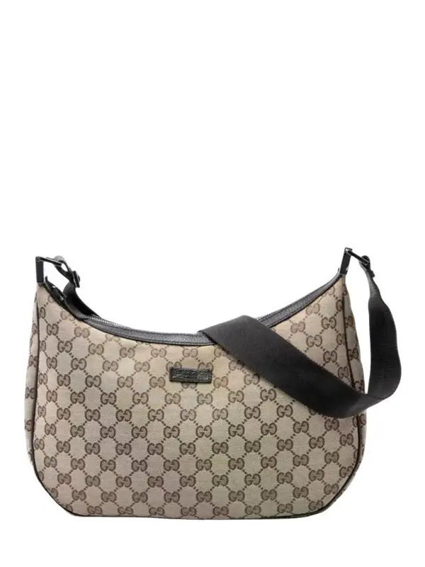 Gucci Gg Canvas Crossbody Bag - Neutrals