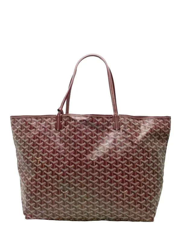 Goyard 2012 Ine Saint Louis Gm Tote Bag - Red