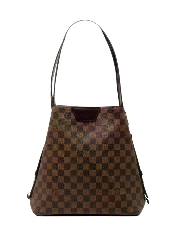 LOUIS VUITTON 2010 Damier Ebene Cabas Rivington Tote Bag - Brown