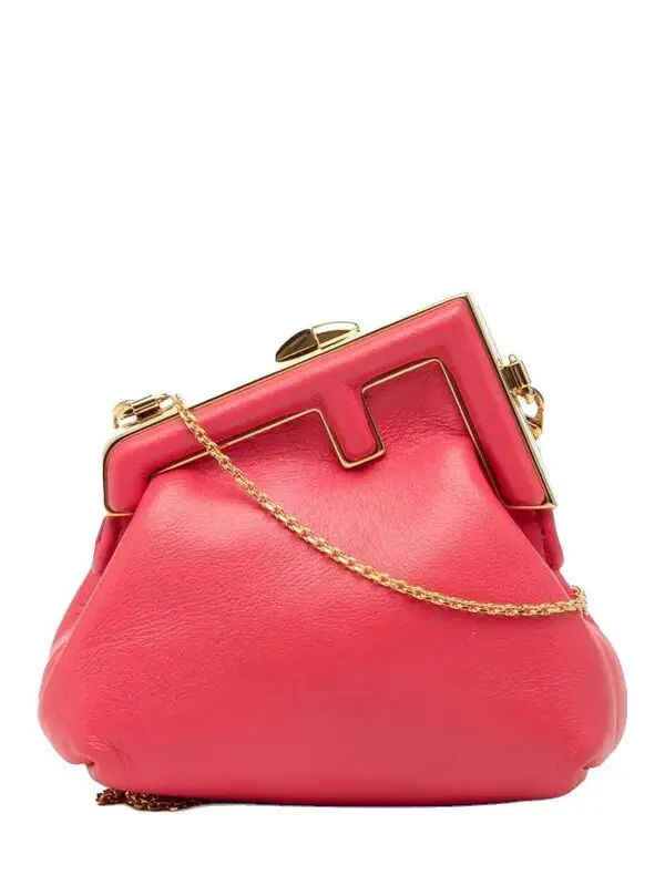 Fendi Nano First Bag Charm - Pink