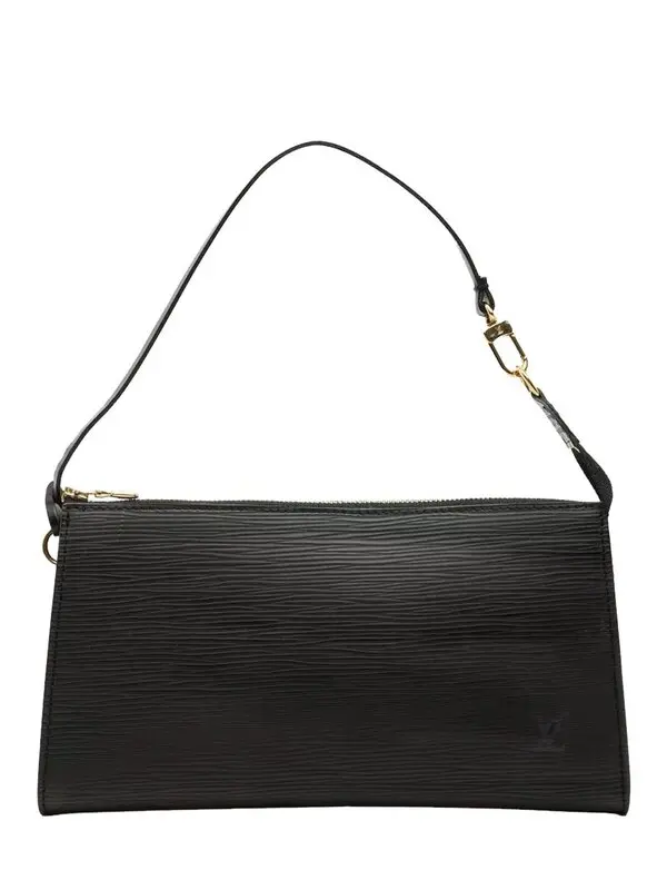 LOUIS VUITTON 2003 Epi Pochette Accessoires Shoulder Bag - Black