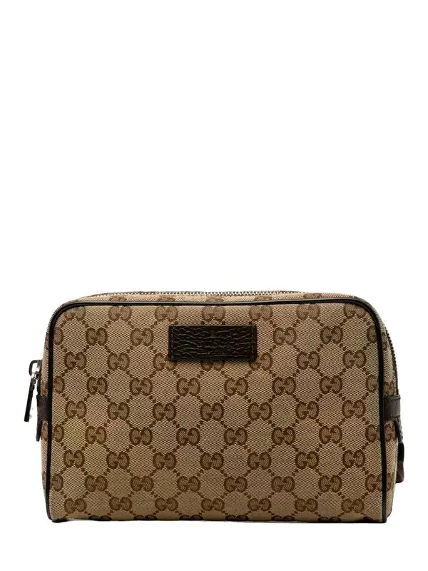 Gucci Gg Canvas Belt Bag - Neutrals