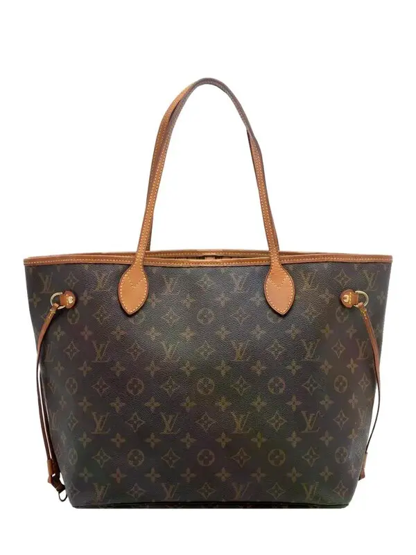 LOUIS VUITTON 2009 Monogram Neverfull Mm Tote Bag - Brown