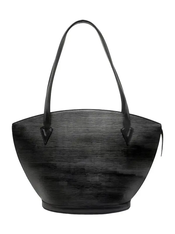 LOUIS VUITTON 1995 Epi Saint Jacques Gm Long Strap Tote Bag - Black