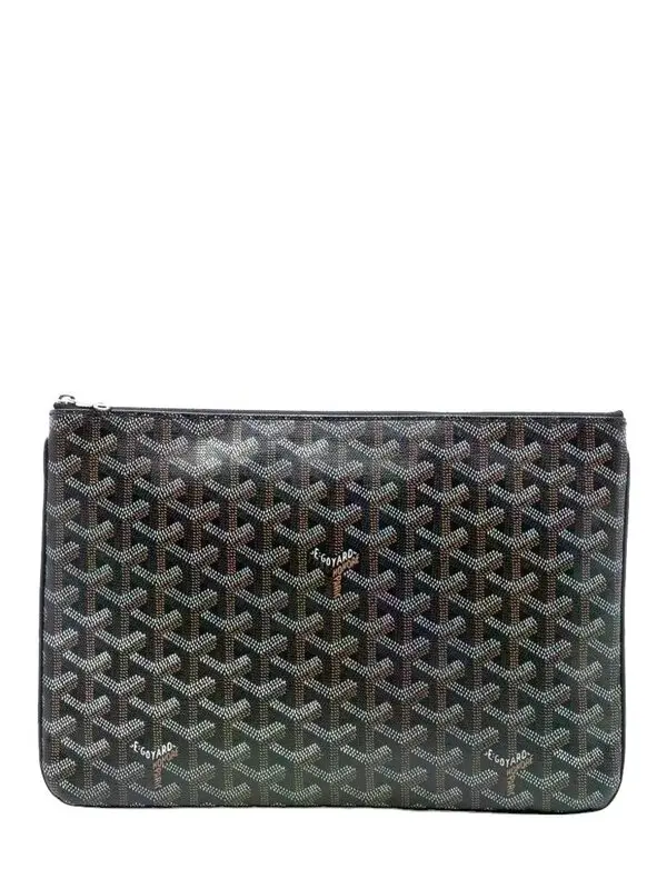 Goyard 2016 Ine Senat Mm Clutch Bag - Black