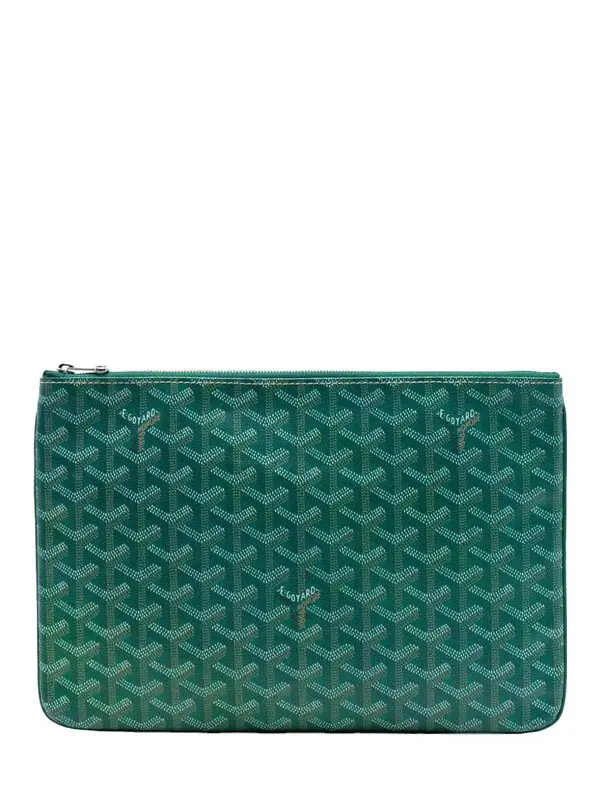 Goyard 2017 Ine Senat Mm Clutch Bag - Green