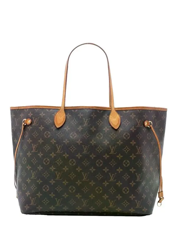 LOUIS VUITTON 2012 Monogram Neverfull Gm Tote Bag - Brown