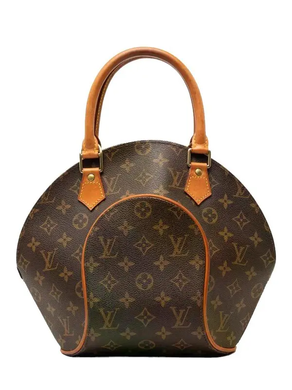 LOUIS VUITTON 1998 Monogram Ellipse Pm Handbag - Brown