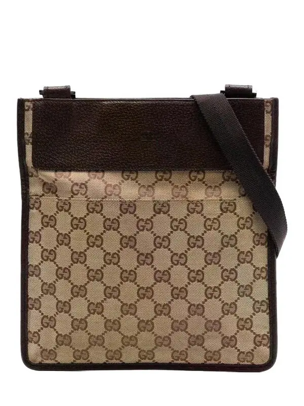 Gucci Gg Canvas Crossbody Bag - Neutrals