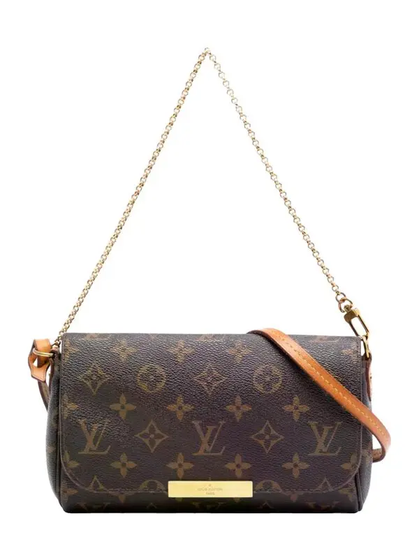 LOUIS VUITTON 2018 Monogram Favorite Pm - Brown