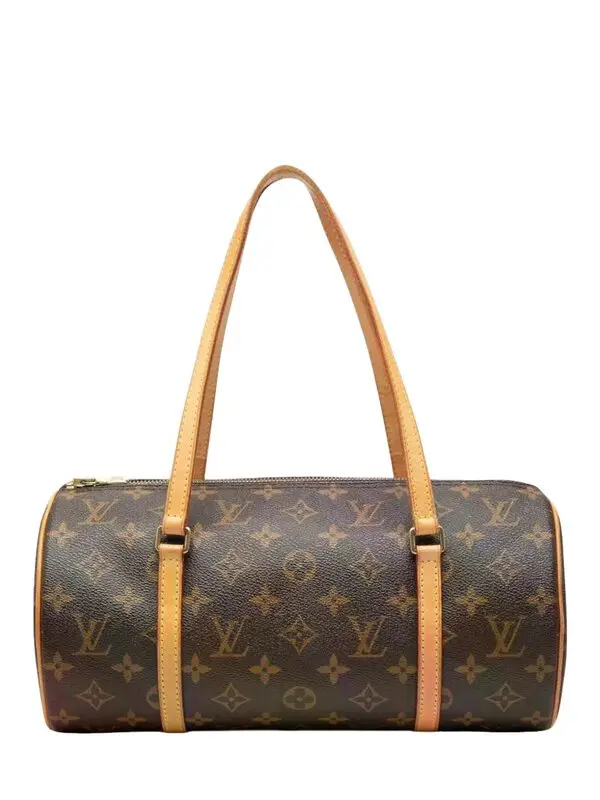 LOUIS VUITTON 2009 Monogram Papillon 30 Handbag - Brown