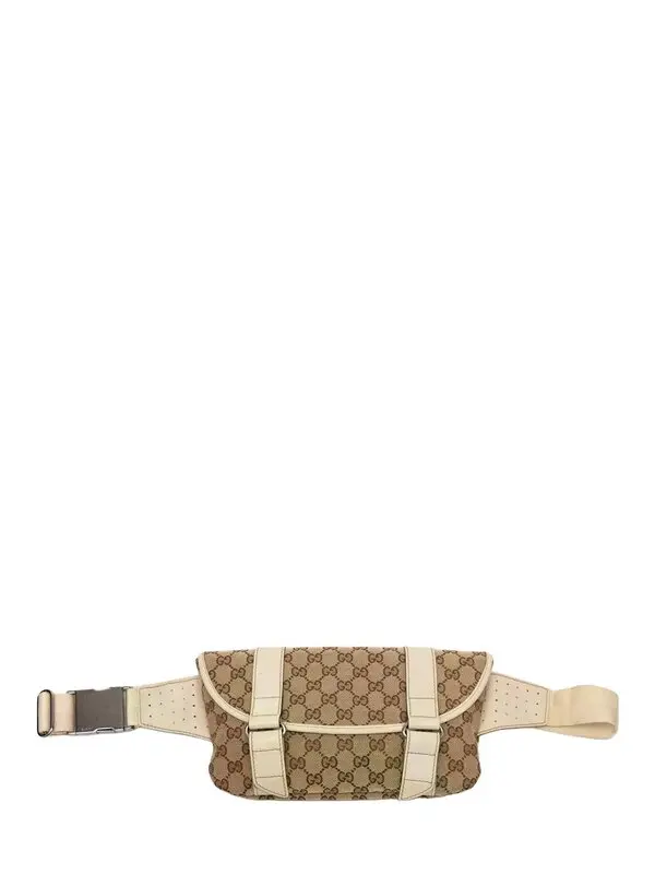 Gucci Gg Canvas Belt Bag - Neutrals