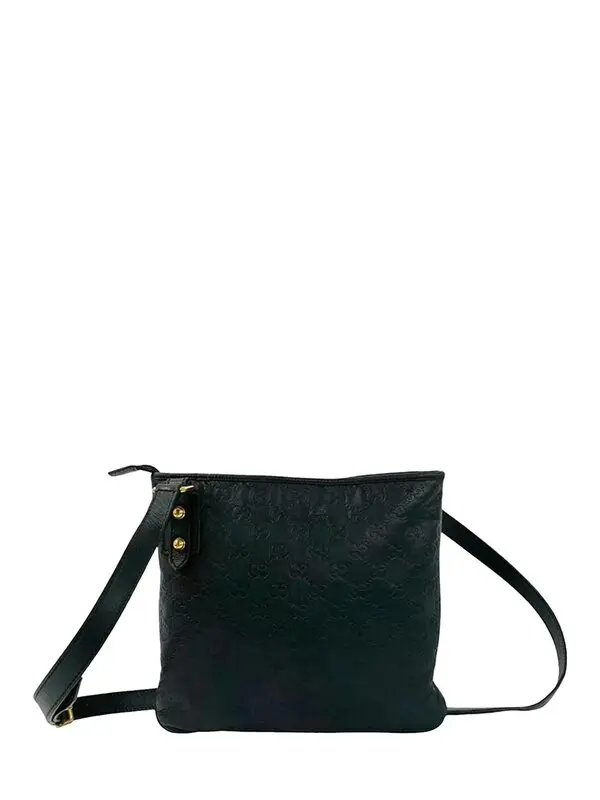 Gucci 2000-2015 Ssima Crossbody Bag - Black