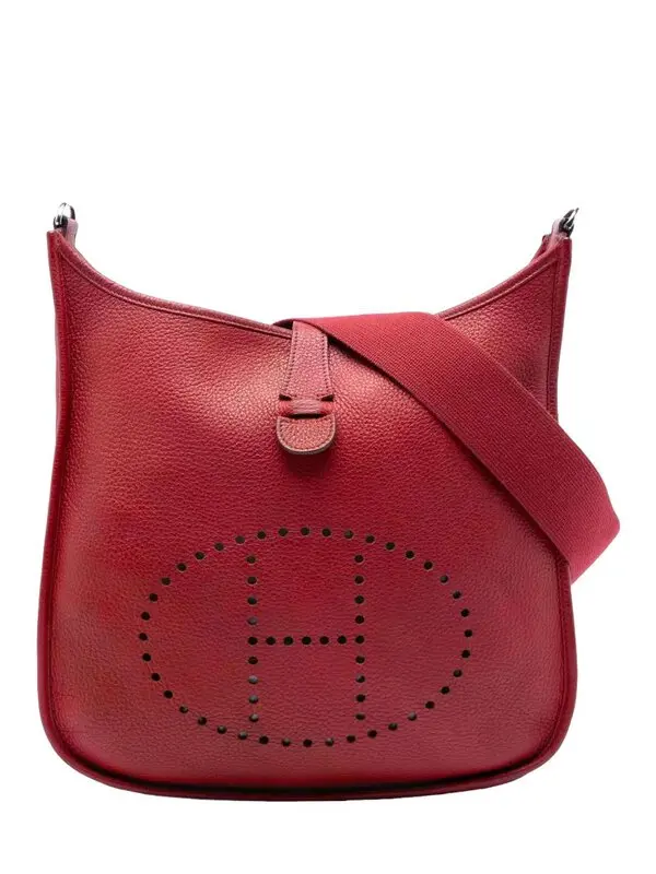 Hermès 2012 Evelyne Iii 33 Crossbody Bag - Red