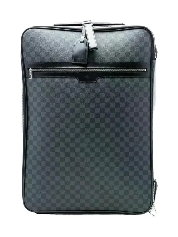 LOUIS VUITTON 2012 Damier Graphite Pegase 65 Travel Bag - Black
