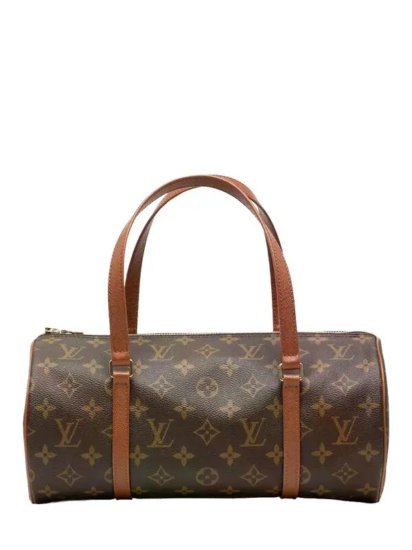 LOUIS VUITTON 1995 Monogram Papillon 30 Handbag - Brown