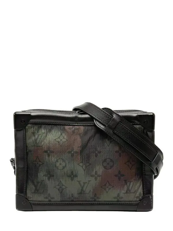 LOUIS VUITTON 2020 Monogram Camouflage Nylon Soft Trunk Crossbody Bag - Green