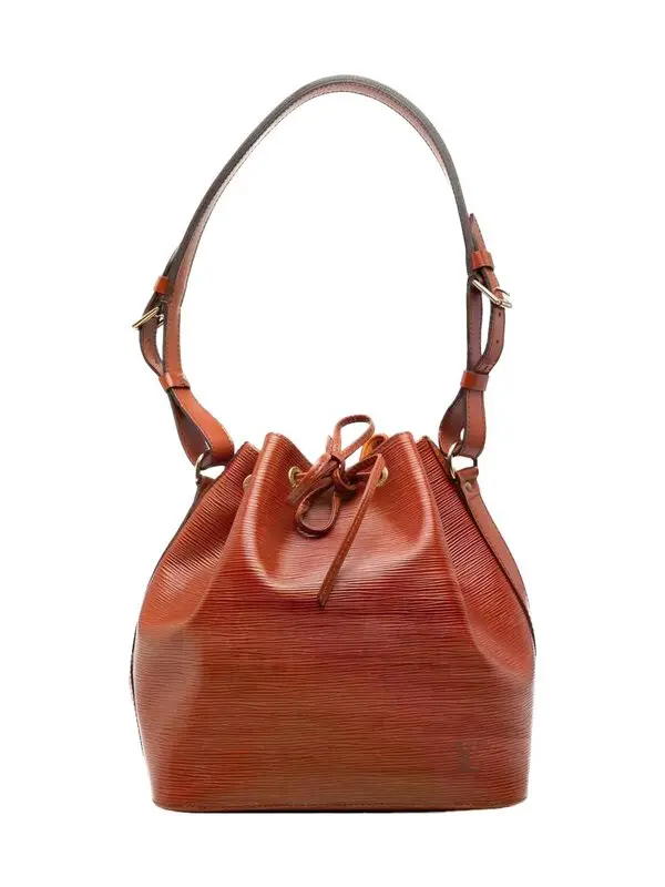 LOUIS VUITTON 1994 Epi Petit Noe Bucket Bag - Brown