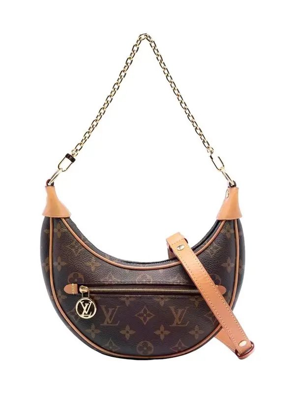 LOUIS VUITTON Monogram Loop Satchel - Brown
