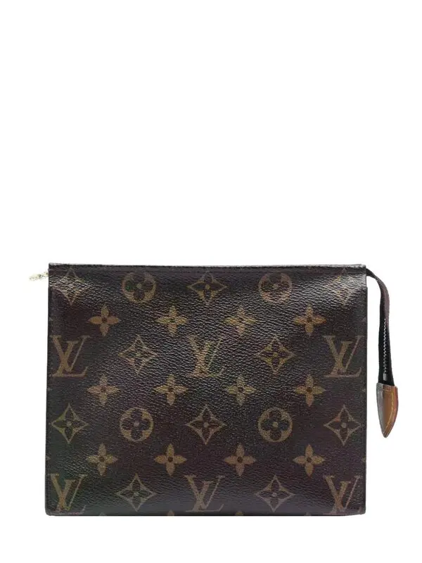 LOUIS VUITTON 2020 Monogram Toiletry Pouch 19 - Brown
