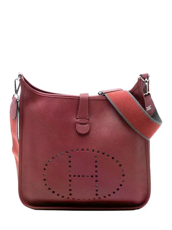 Hermès 2012 Evelyne Iii 29 Crossbody Bag - Red