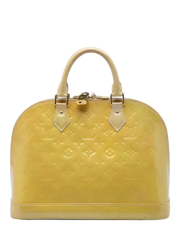 LOUIS VUITTON 2013 Monogram Vernis Alma Pm Handbag - Neutrals