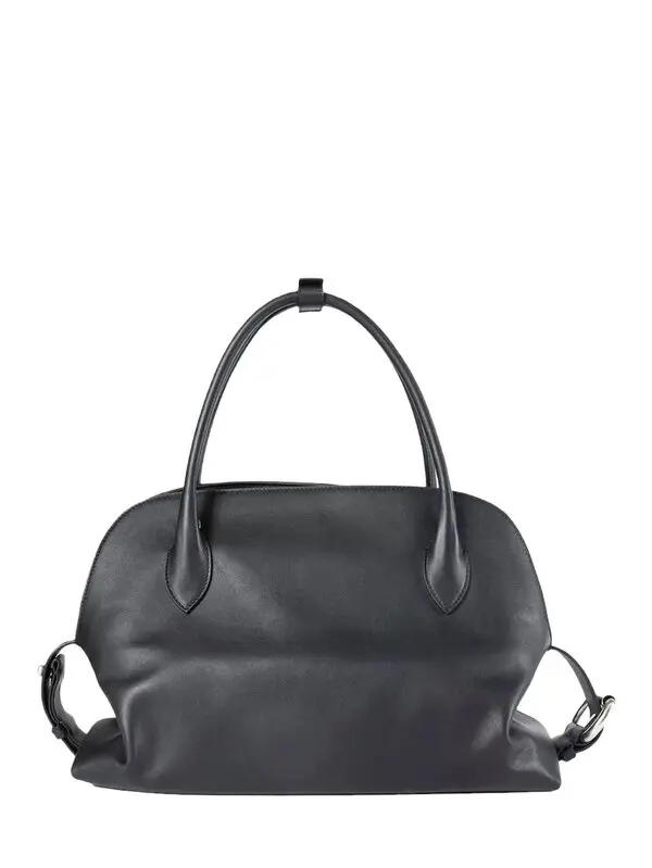 ANN DEMEULEMEESTER Medium Dolly Leather Tote - Black