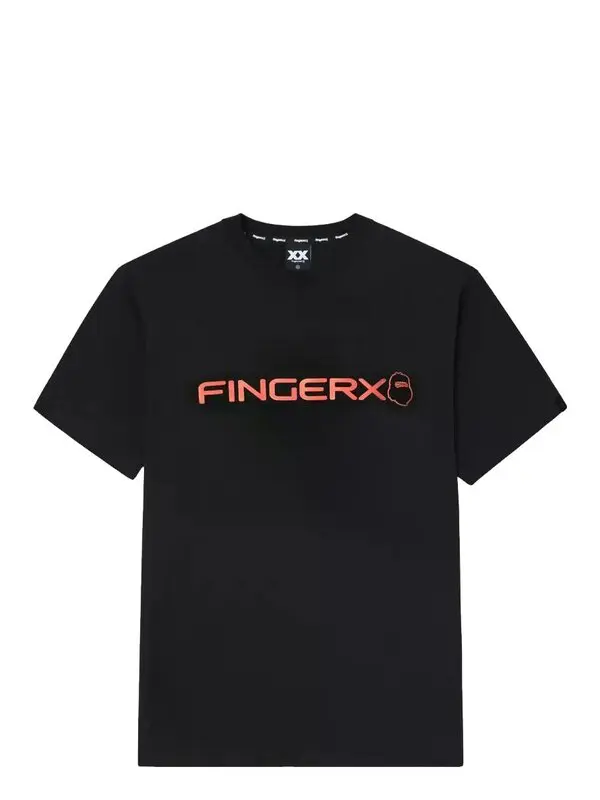 FINGERCROXX Logo-print T-shirt - Black