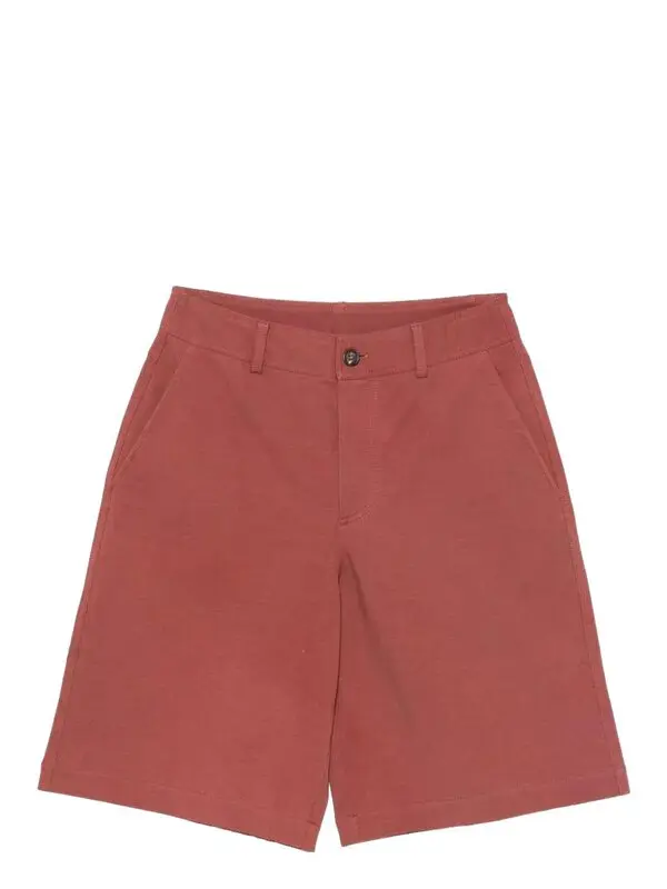 Brunello Cucinelli Straight-leg Shorts - Red