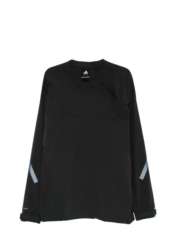 Adidas Reflective-detail Performance Sweatshirt - Black