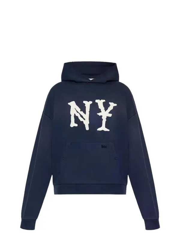 DUKE + DEXTER Ny-patch Hoodie - Blue