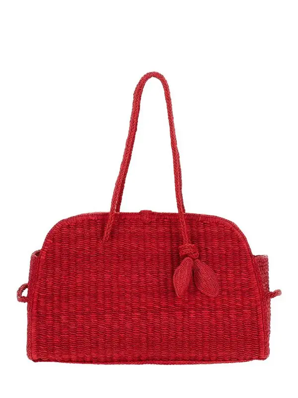 Jacquemus Le Turismo Raphia Bag - Red