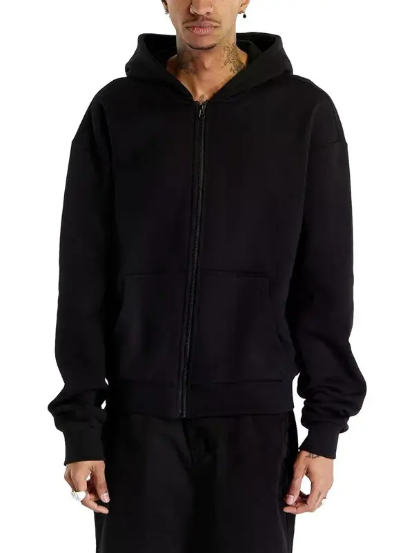 URBAN CLASSICS Ultra Heavy Zip-up Hoodie - Black