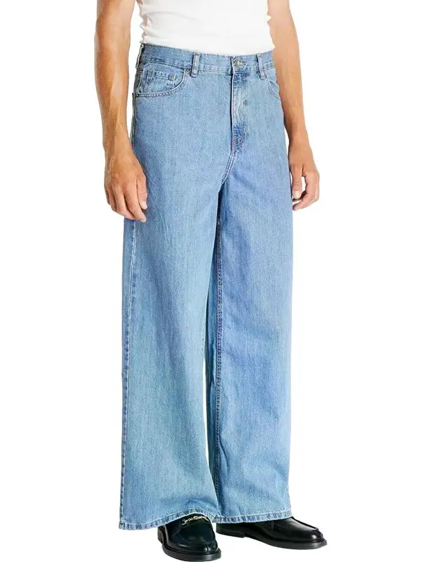 URBAN CLASSICS Cotton Jeans - Blue