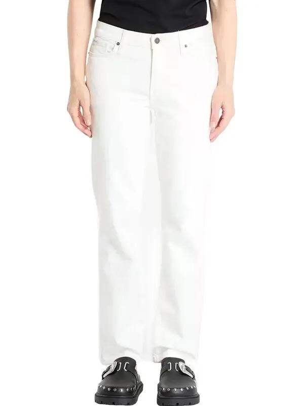 Guess G08 Logo-patch Jeans - White