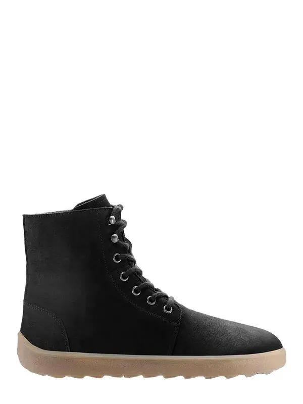 BE LENKA Lace-up Leather High-top Sneakers - Black