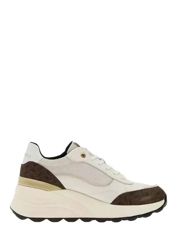 Geox Spherica Lace-up Sneakers - Neutrals