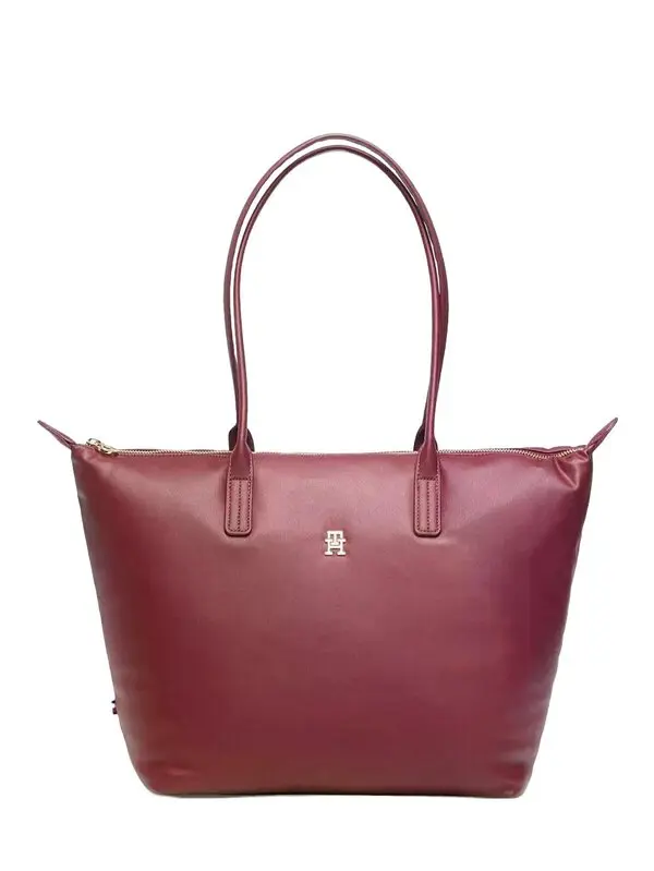 Tommy Hilfiger Logo-plaque Tote - Red