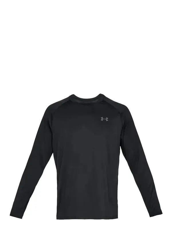 Under Armour Raglan-sleeve Performance Top - Black
