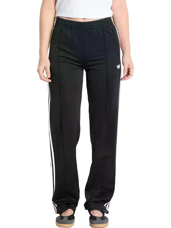 Adidas Firebird Classic Side-stripe Track Pants - Black
