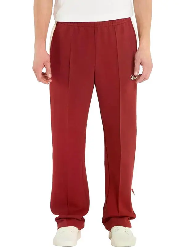 KARL KANI Side-stripe Track Pants - Red