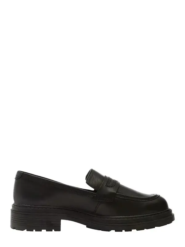 Clarks Orinoco3 Edge Leather Loafers - Black
