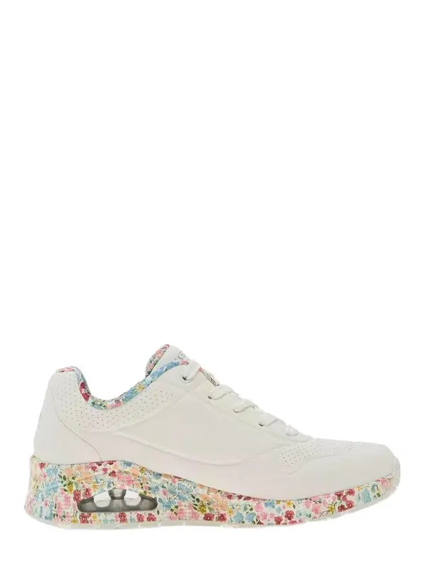 Sketchers Uno Floral-print Sneakers - White