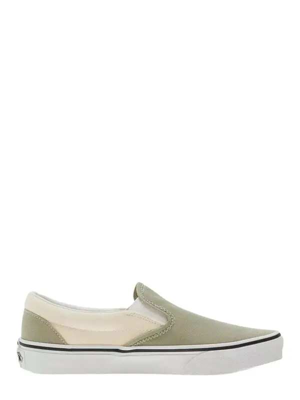 VANS Canvas Slip-on Sneakers - Green