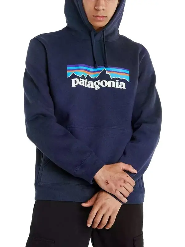 Patagonia Uprisal Logo-print Hoodie - Blue