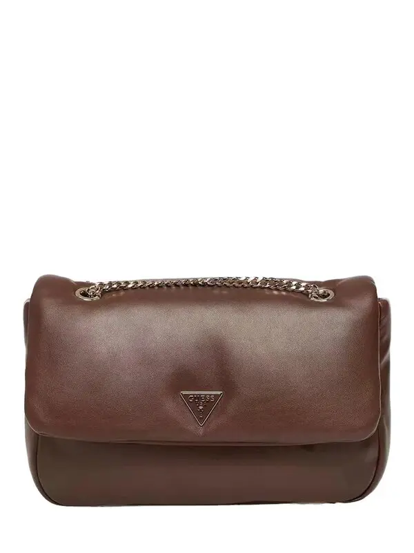 Guess Sunetra Padded Shoulder Bag - Brown