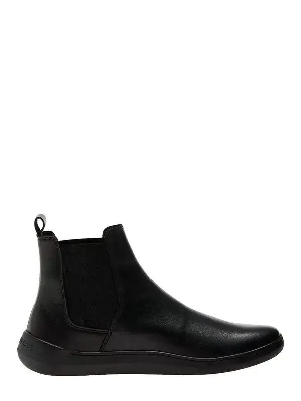 SKINNERS Leather Chelsea Boots - Black