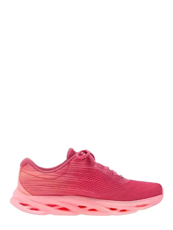 Sketchers Go Run Swirl Tech Mesh Sneakers - Pink