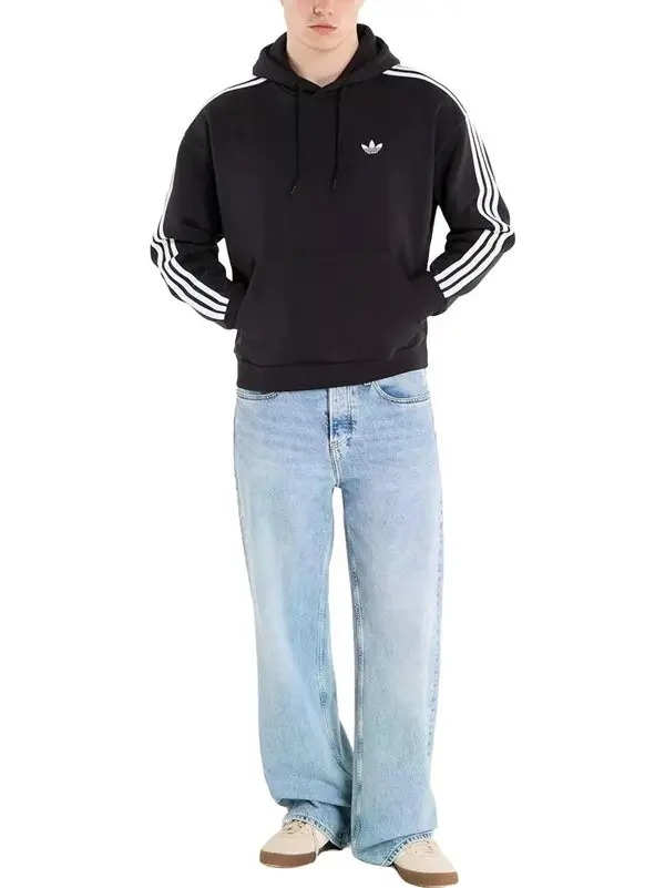 Adidas Adicolor Classics Trefoil Hoodie - Black